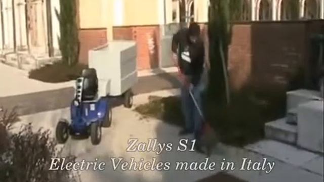 Zallys S1 Trasportatore elettrico   Applicazione cimiteriale