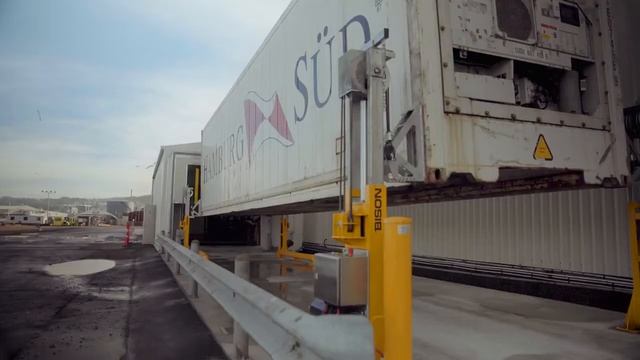 Стационарный автоматический подъемник контейнеров BISON C Lift F Series