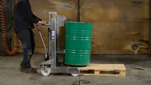 BS 91 - Ручная тележка для транспортировки металлических, пластиковых и картонных бочек
