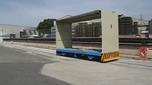Самоходные платформы рельсовые
