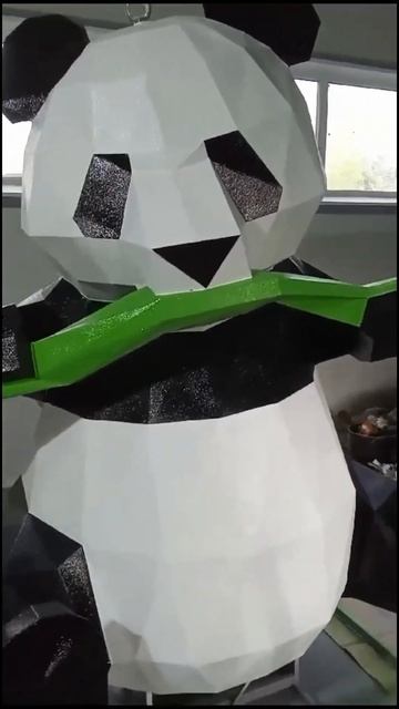 Панда полигональная