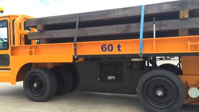 Электрический грузовик 60т (Electrical truck 60t)