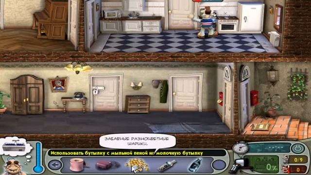 Neighbours Back From Hell ▶Как достать соседа. Банный день. Прохождение на 100%.