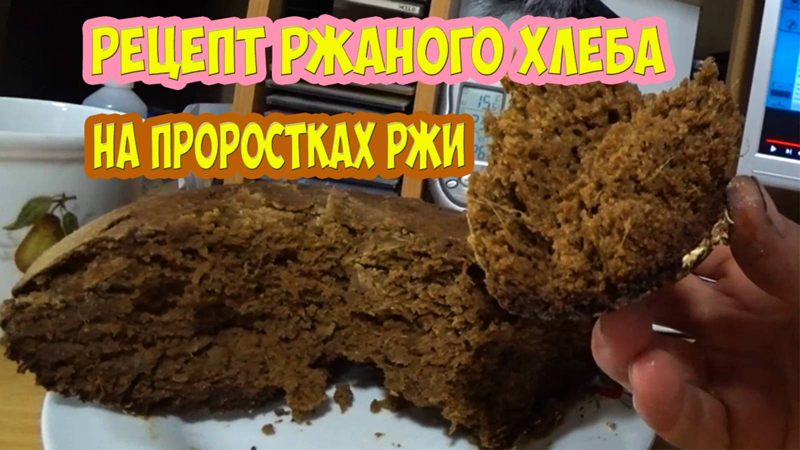 Рецепт ржаного хлеба на проростках ржи