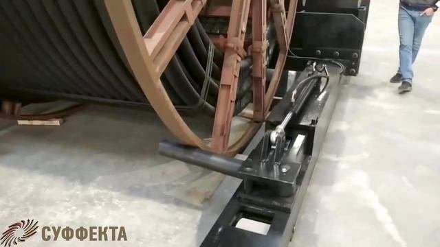 CBD-15T самоходная тележка для рулонов г/п 15т