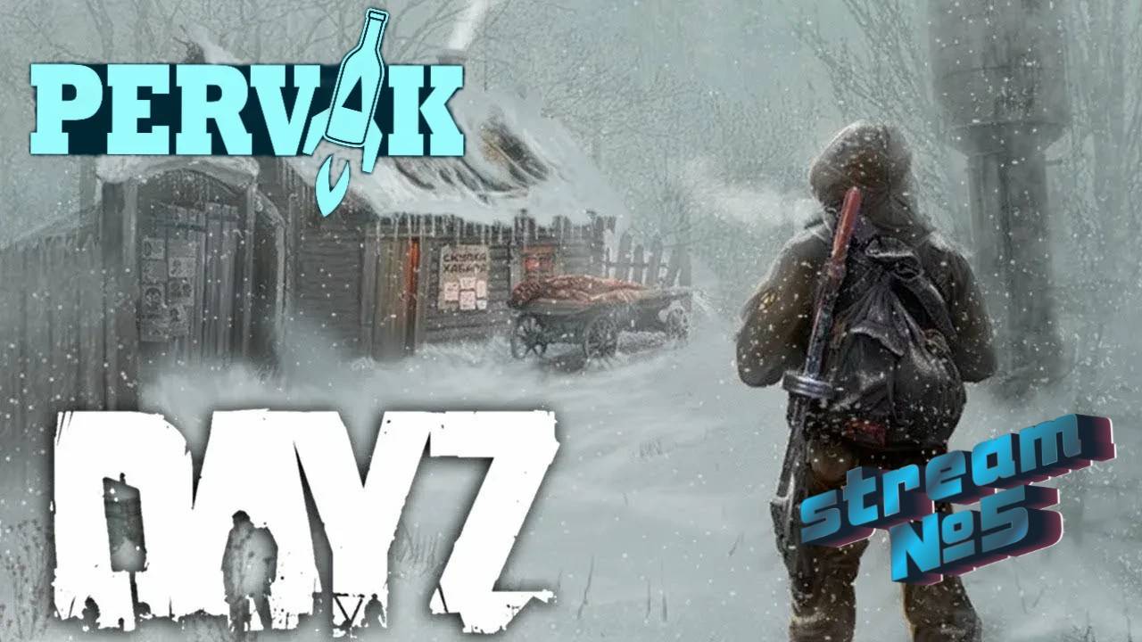 По квестам. Первак. Зима. стрим №5. dayz patch 1.26.