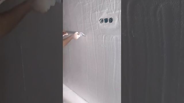 Шпатлевка кривых стен