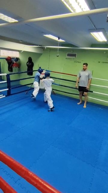 "Открытый ринг" в клубе "Альфа Про". Тренер - Богачкин Андрей Иванович.