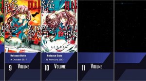 ZEKKYOU GAKKYUU MANGA COVERS VOL.1~20 END