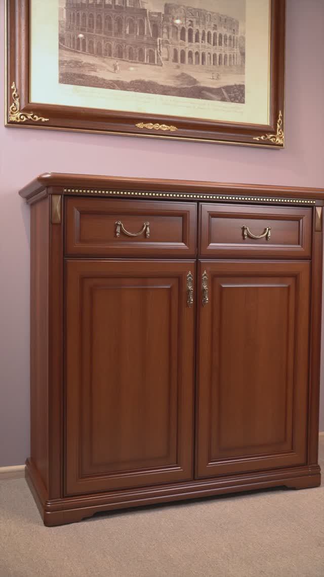 Комод двухдверный Джоконда орех