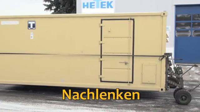 Перевозчик контейнеров массой 17т