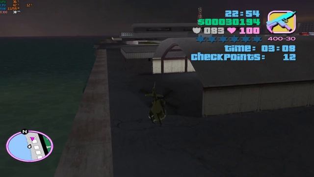 GTA Vice City - вертолетик в аэропорту