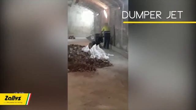 Zallys Dumper Jet  - Zallys электрическая тачка для туннелей и шахт