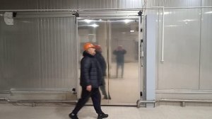 Откатные холодильные двери AISI304