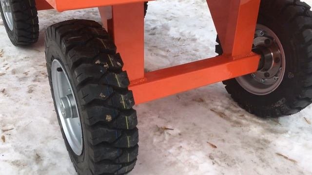 Тележка-прицеп на 2 тонны