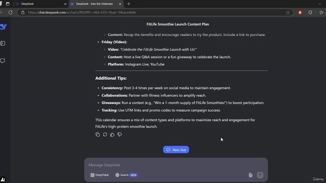 9 -Practice Your First DeepSeek Project