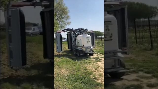 Опрыскиватель туннельный прицепной CARRAROSPRAY ZEN ECO