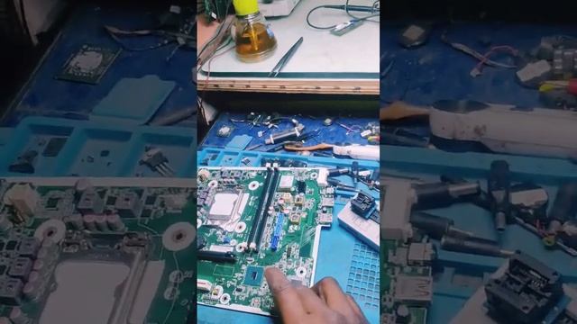hp desktop mb part no FX-ISL-4 Rev:A bios problem #fixed