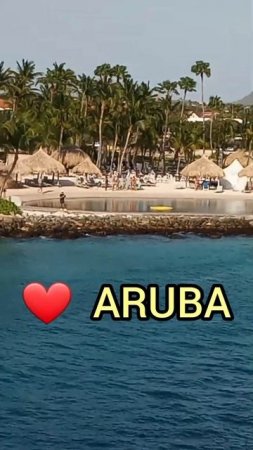 perfect day today Aruba 🇦🇼 #vacation #travel #travelers #cruiseship #shorts