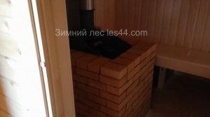 Отделка бани из профилированного бруса
