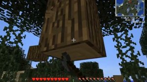 minecraft выживание,приключения 1 серия (освоение территории)
