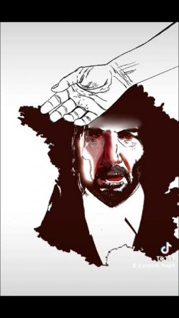 Drawing a Poster for "John Wick: Chapter 4"! #johnwick #johnwick4