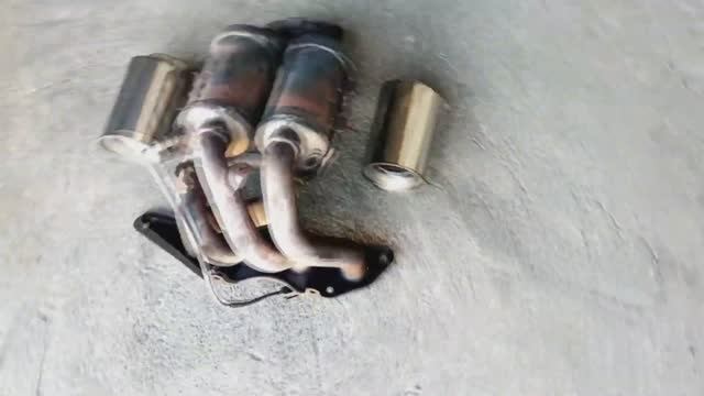 Удалить катализаторы Mitsubishi Grandis