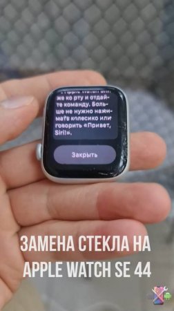 Замена стекла на Apple Watch SE II 44