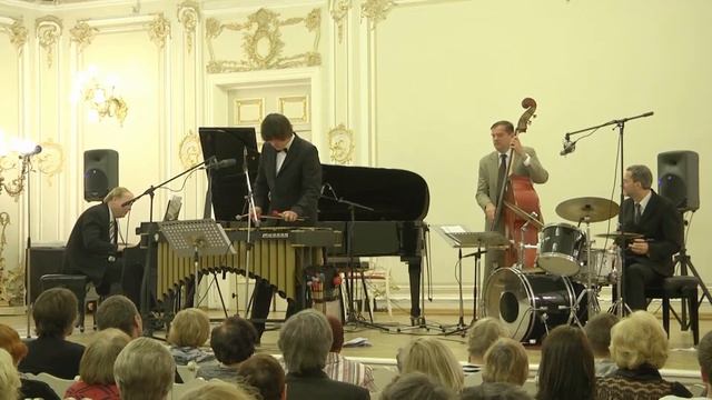 Берлин джаз трио и Алексей Чижик вибрафон. Bach Jazz. Wir setzen mir uns Tranen nieder.