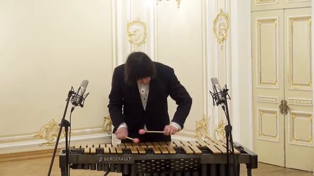 Дуэт  вибрафон и фортепиано Чижик-Фрадкина. J.S.Bach. Menuet (BWV 1033). Вибрафон Бержеро.