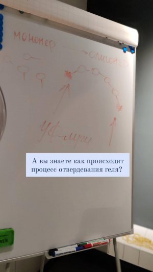 Гель застывает в лампе.
А как? Почему?🤔