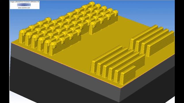 22nm  FinFET Video Project - SEMulator3D