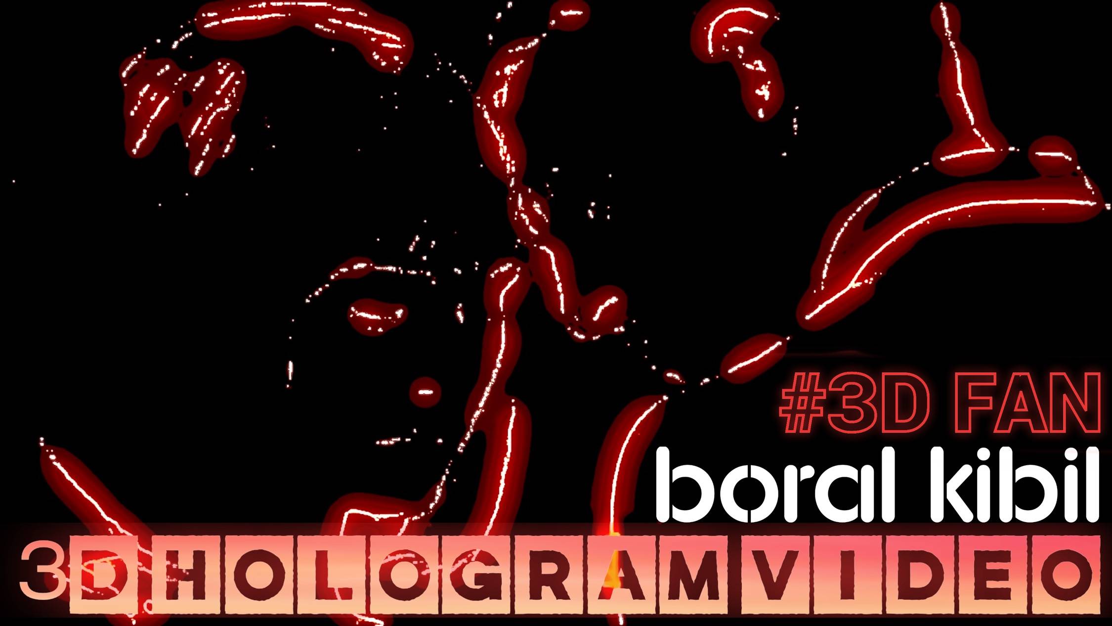 Boral Kibil. See Me Again. 2025. 3D голограмма. Для 3D вентилятора. #3dhologram