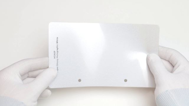 HOA0P — IRISTEK Super Glossy Holographic White