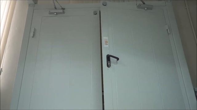 Распашные ворота противопожарные МВА (FireTechnics) EI60