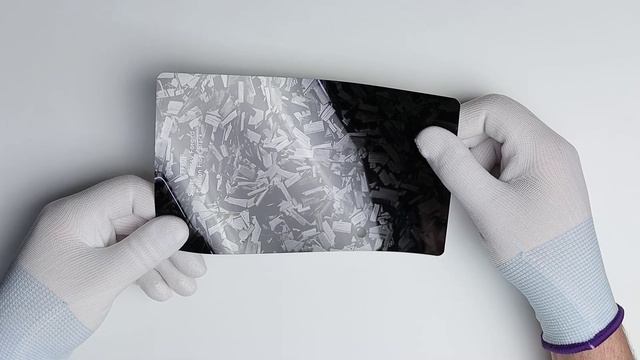 FFK0P — IRISTEK Super Glossy Forged Carbon Fiber Black