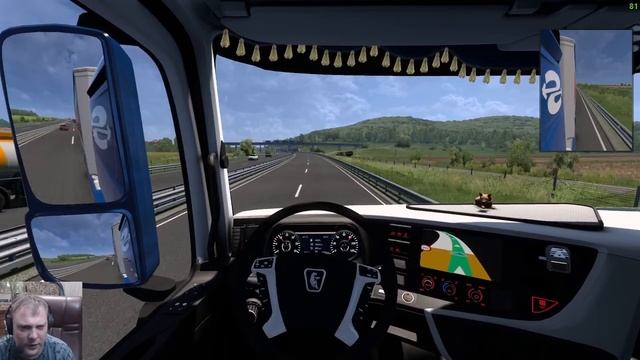 Euro Truck Simulator 2 сезон 9 серия 7 Венгрия контроль в полосе!!