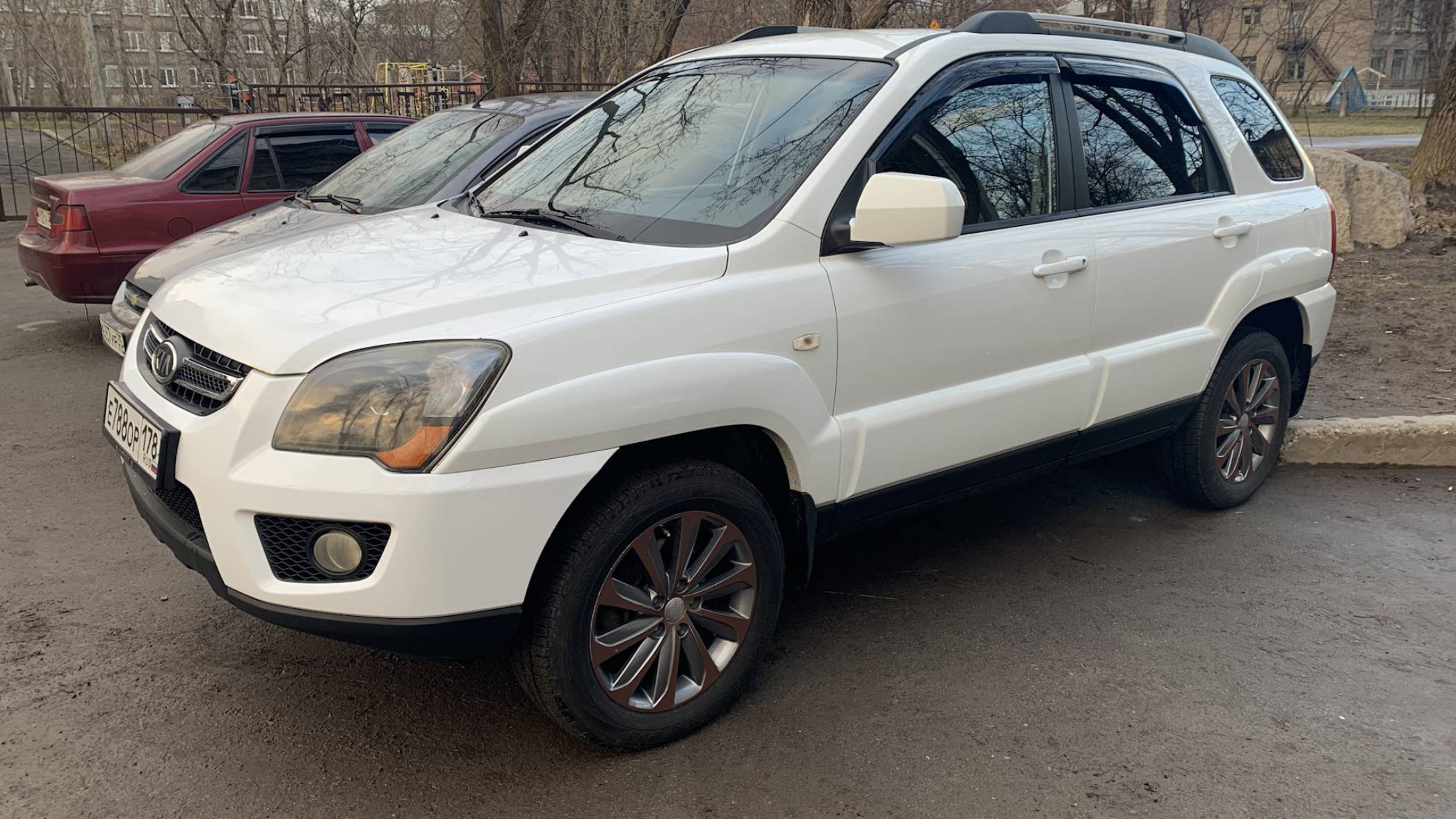KIA Sportage 2е поколение 2й рестайлинг eva коврики в салон evabel.ru 8800-222-48-45