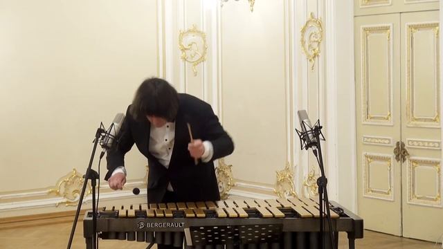 Соната Баха исполнение на вибрафоне. J.S.Bach Sonata 4 in C-dur. BWV-1033. Вибрафон Bergerault BV30
