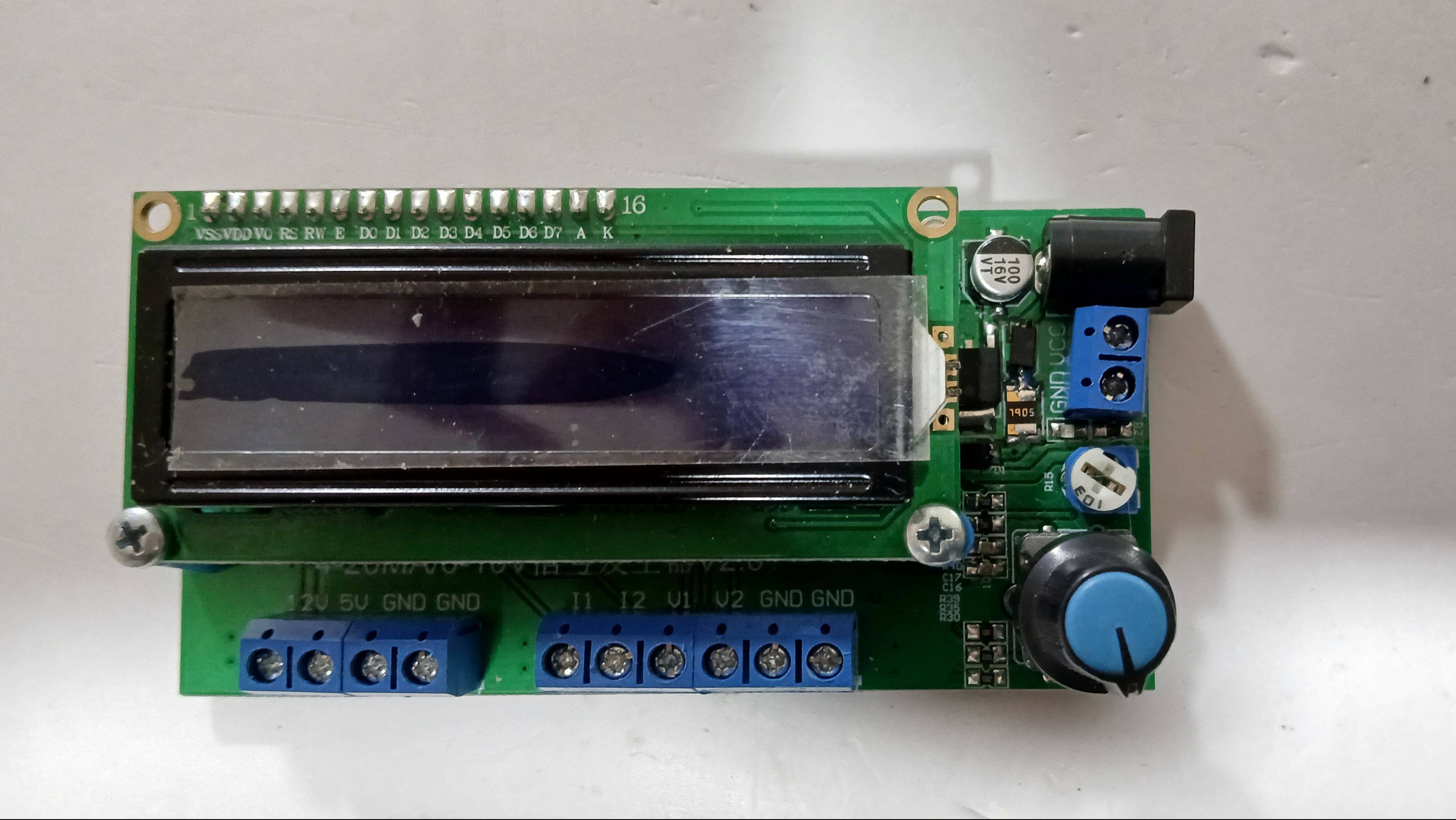 Симулятор тока 4-20 mA и напряжения 0-10 вольт.