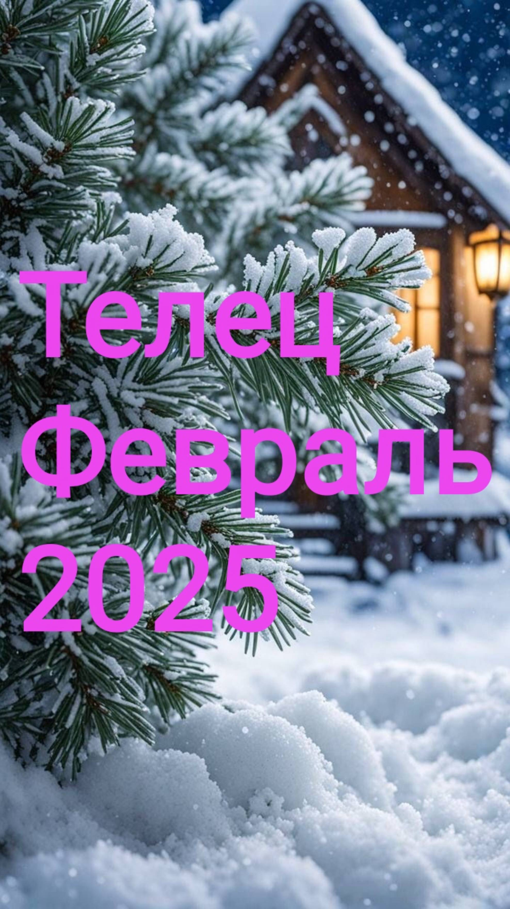 Телец. Февраль 2025. 🤍❄️🔮