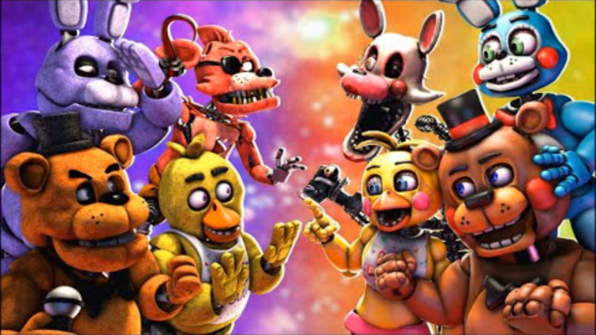Originals vs Toys [SFM FNAF]