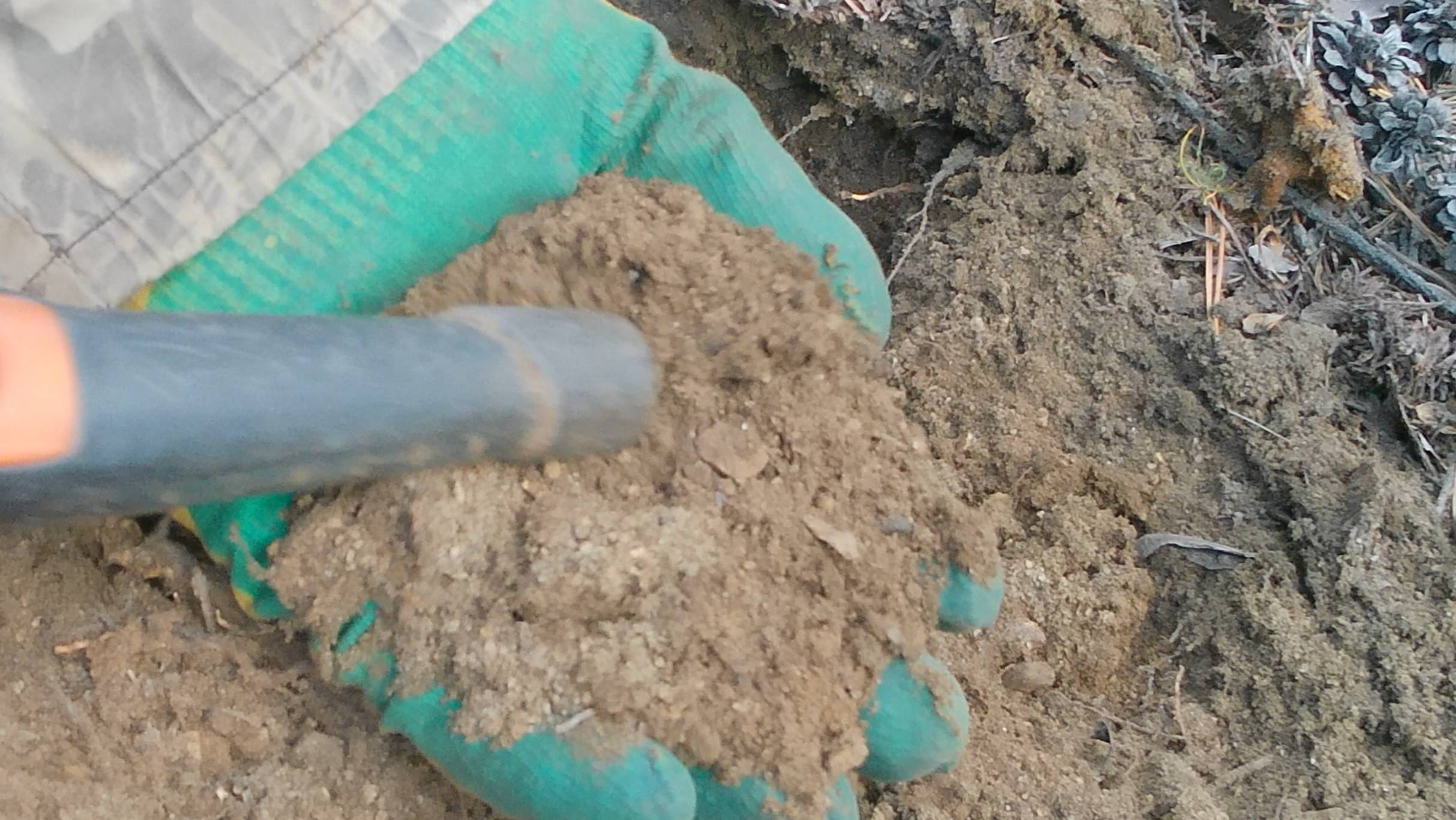 коп с тёркой