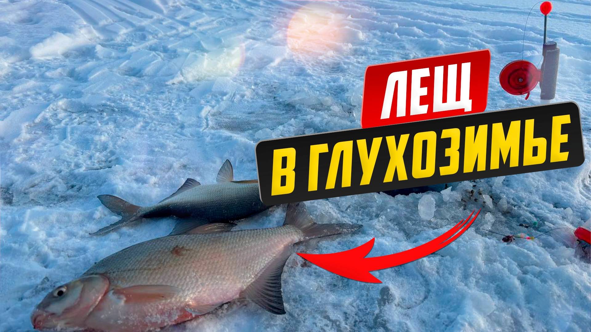 Ловля леща в глухозимье на реке Обь: Секреты успешной рыбалки на комбайны!