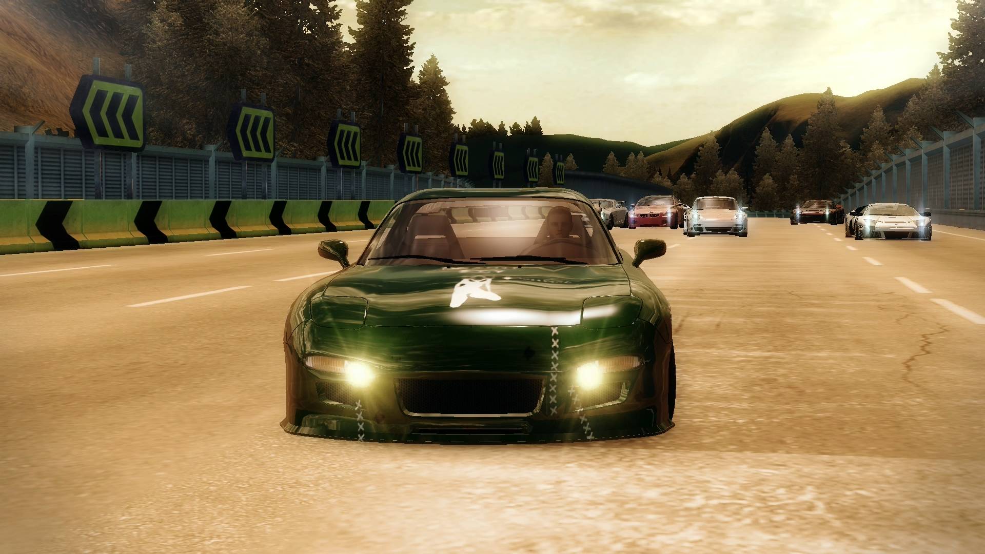 Need for Speed Undercover Прохождение (Часть 11) Битвы на Шоссе и Немного Спринтов на Mazda RX7