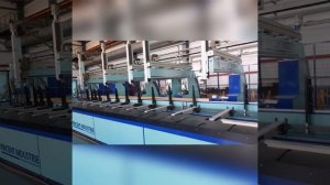 Плетение прямых транспонированных стержней для турбогенератора ТФ-100-2