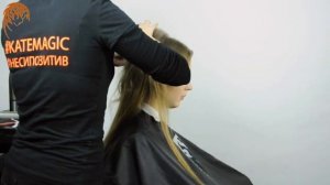 Яркий вечерний макияж и укладка на Новый Год 2018