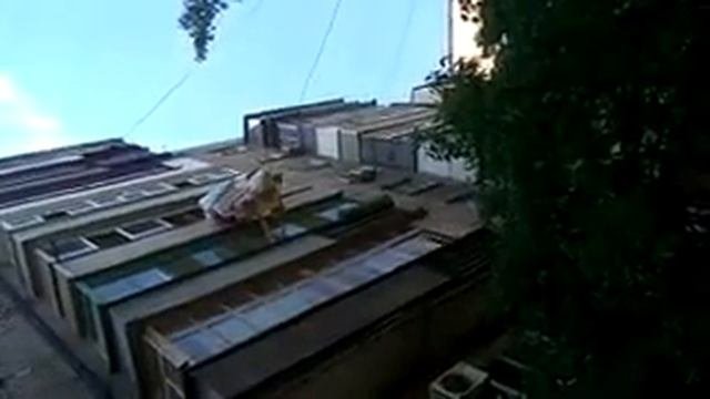 Нестандартый занос мебели
