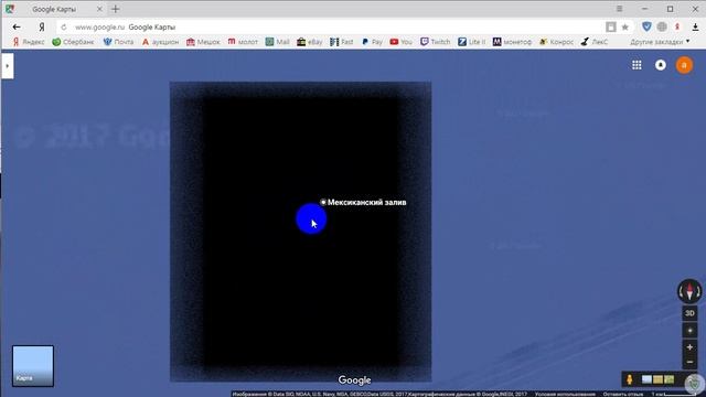 Квадрат Малевича на дне Мексиканского залива