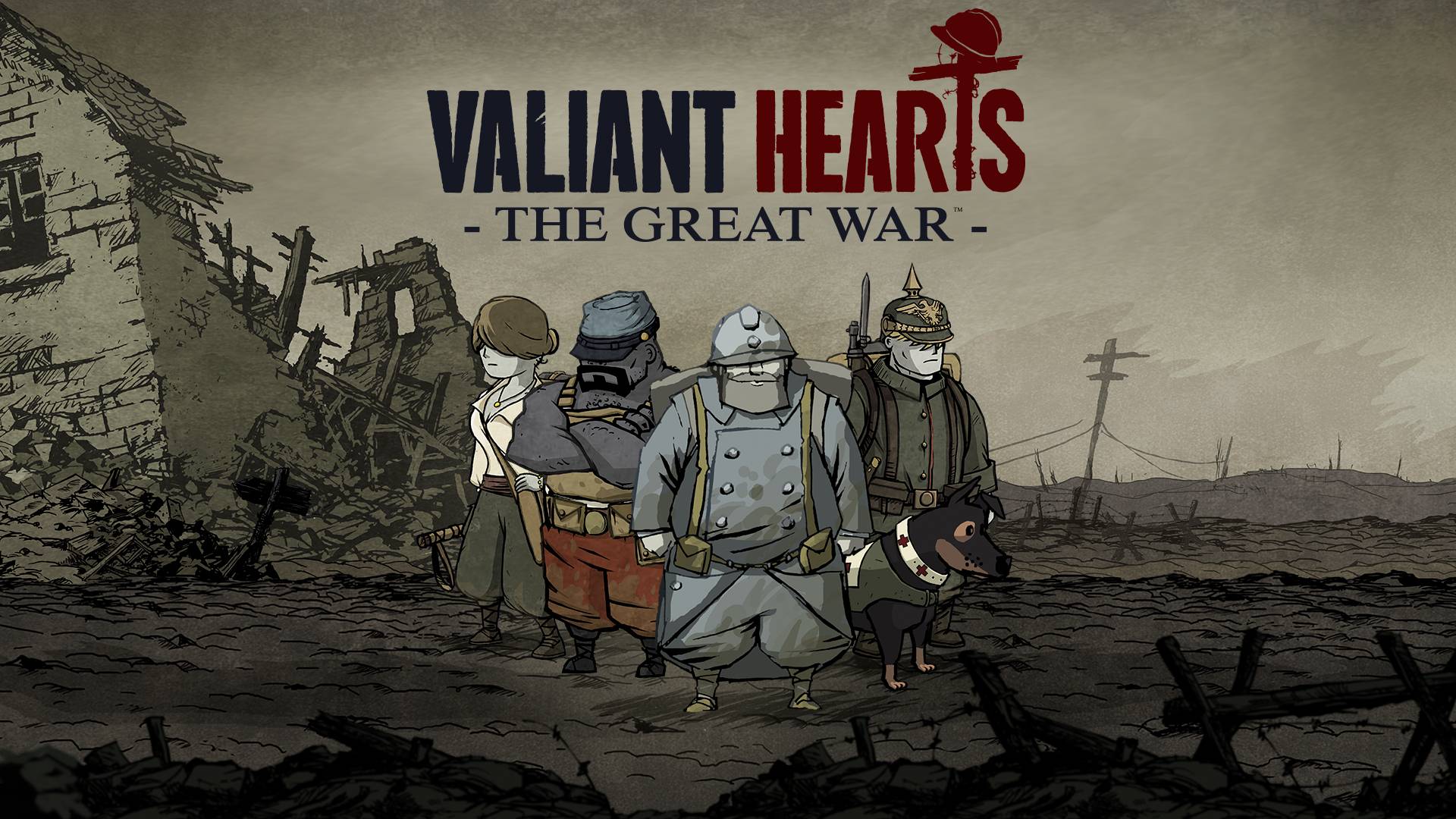 Valiant Hearts - The Great War. 3 серия.